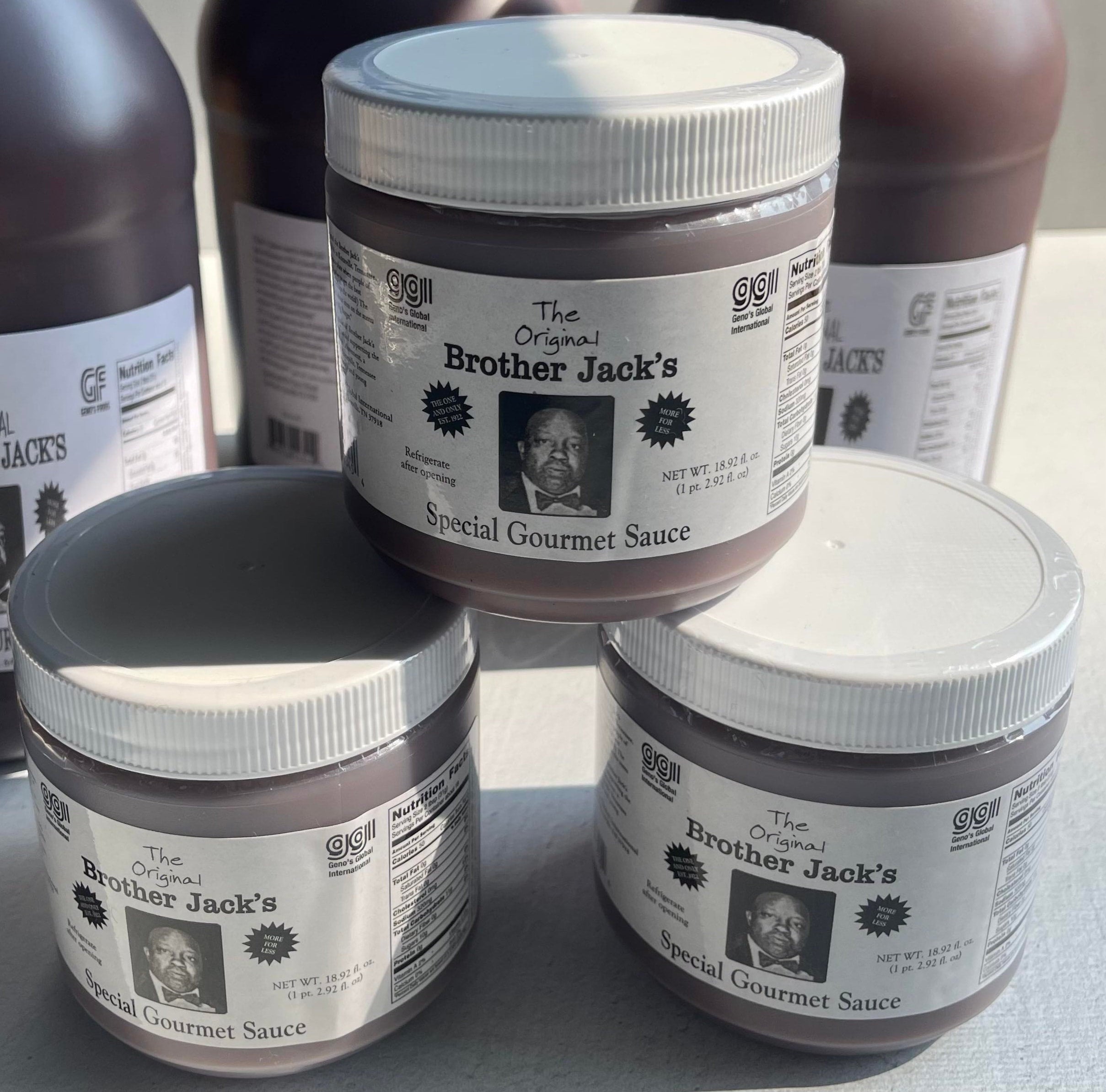 Three Legendary Brother Jack's Gourmet Sauce 16oz | My Business